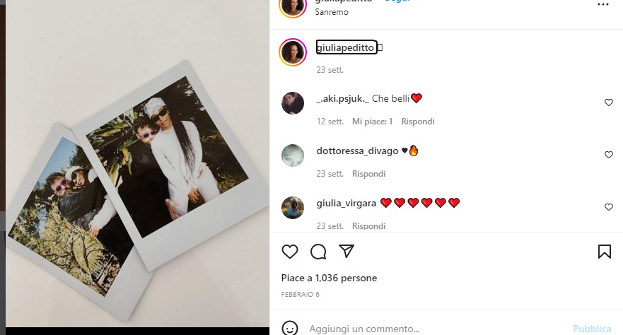 Chi è Giulia Peditto, presunta fidanzata di Dargen D'Amico?